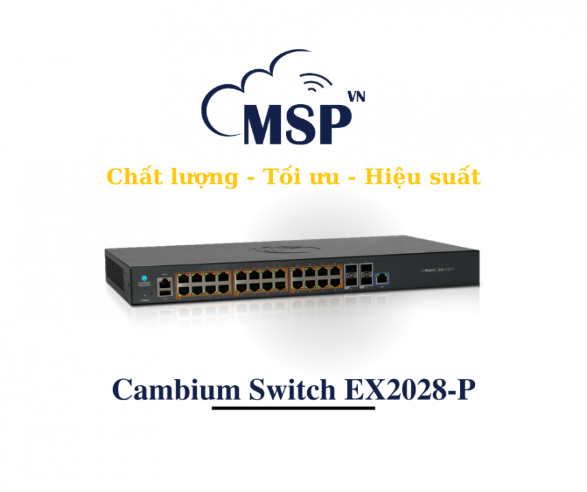 Cambium Switch EX2028-P - MSPVN