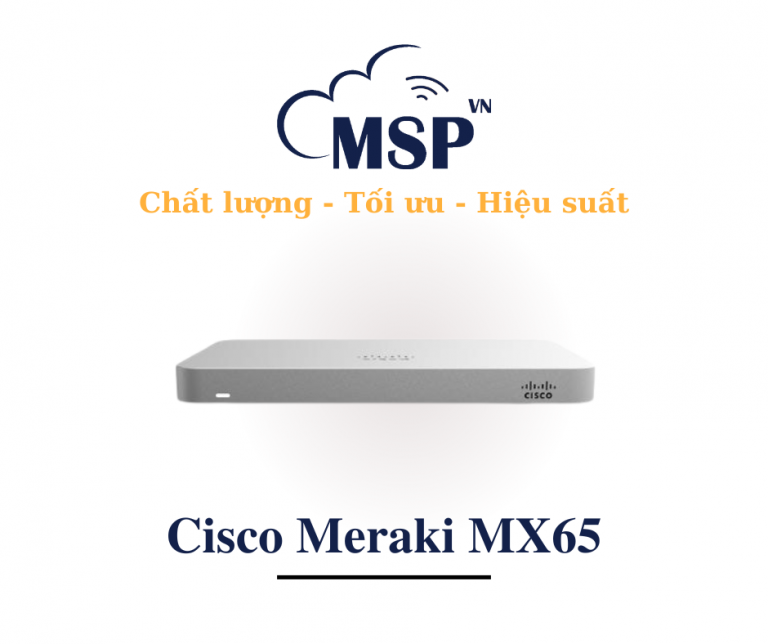 Cisco Meraki MX65 - MSPVN