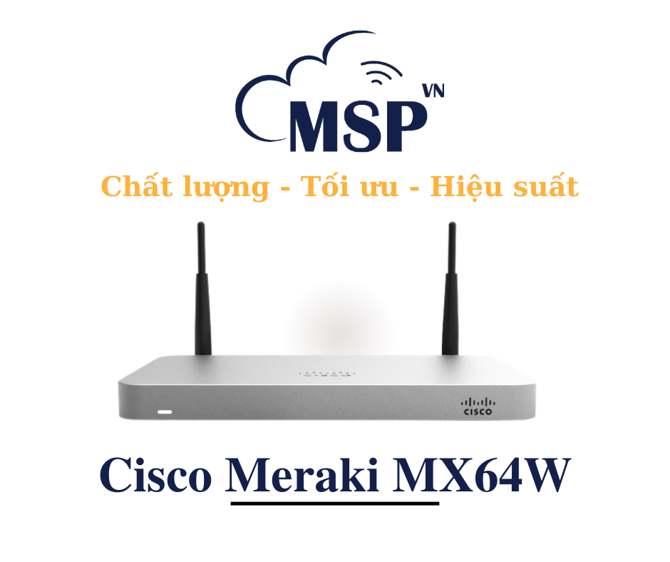 Cisco Meraki MX64W - MSPVN